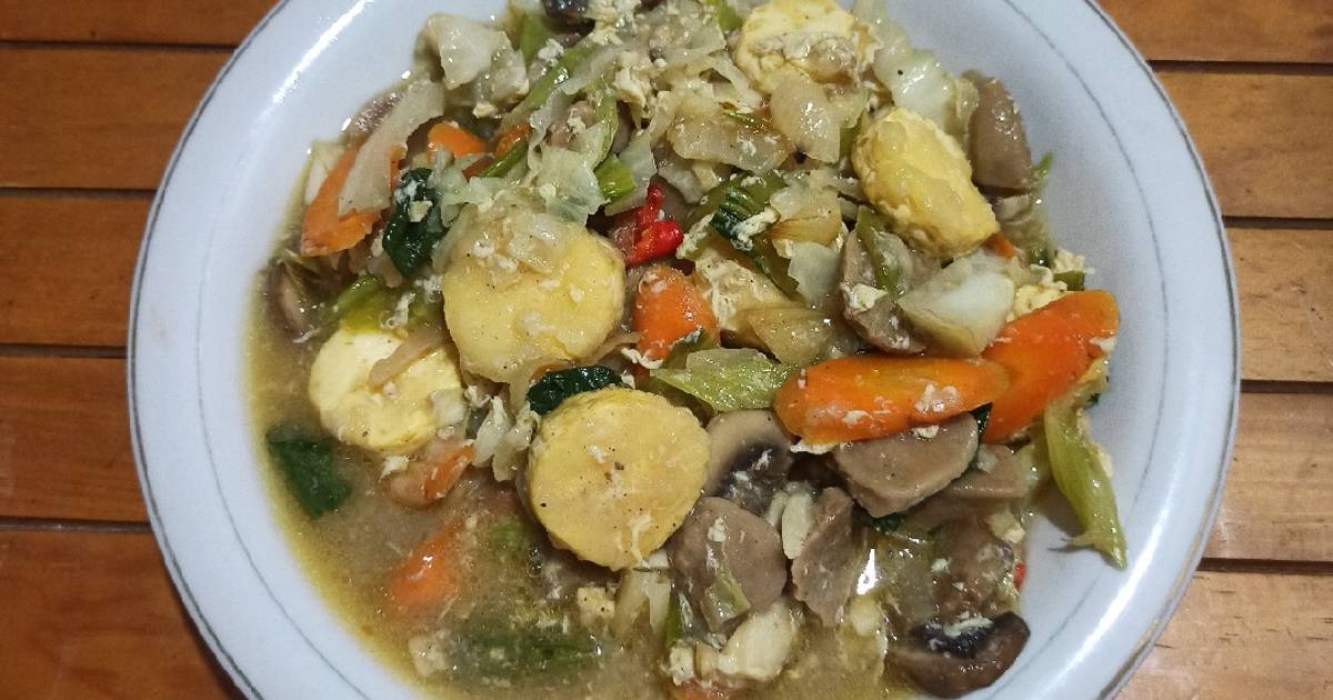 114 resep capcay telur tofu enak dan mudah - Cookpad