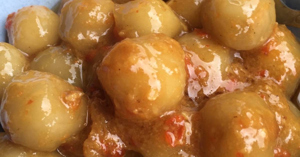 Resep Cilok isi Keju & Baso anti gagal 😊 oleh Herawati Simpel - Cookpad