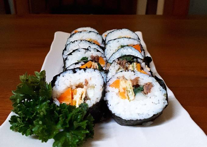 Resep Gimbab 김밥 halal oleh MAMA AISH - Cookpad
