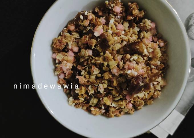 Resep Homemade Granola oleh Wawia Ni Made - Cookpad
