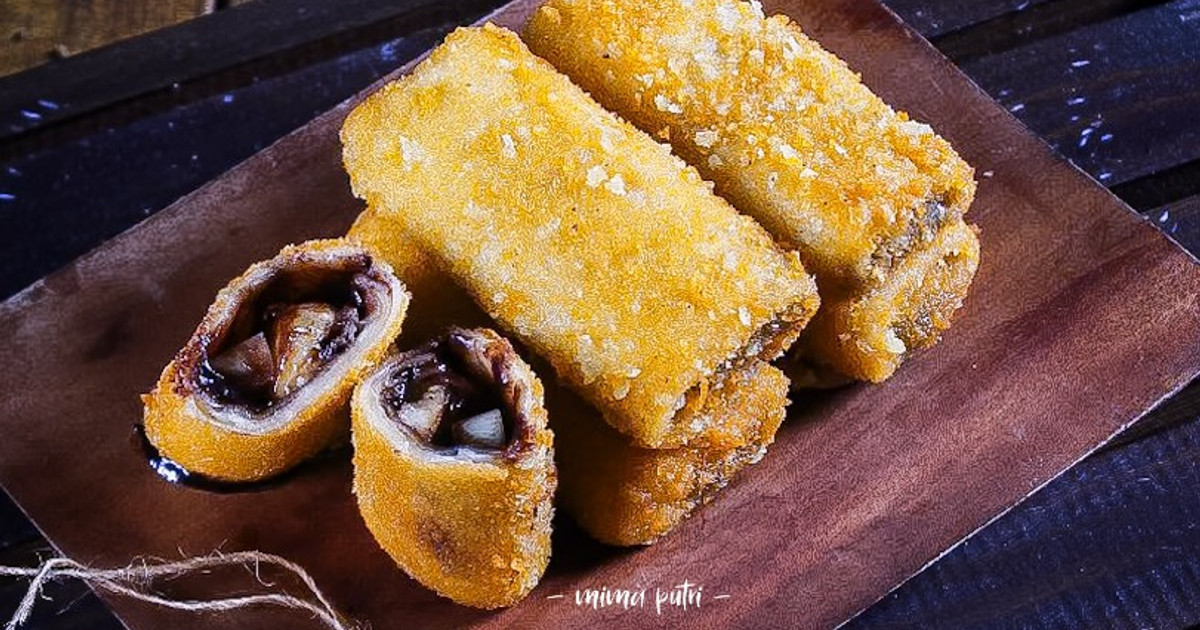 Resep Risoles Pisang Keju Coklat oleh Putrie - Cookpad