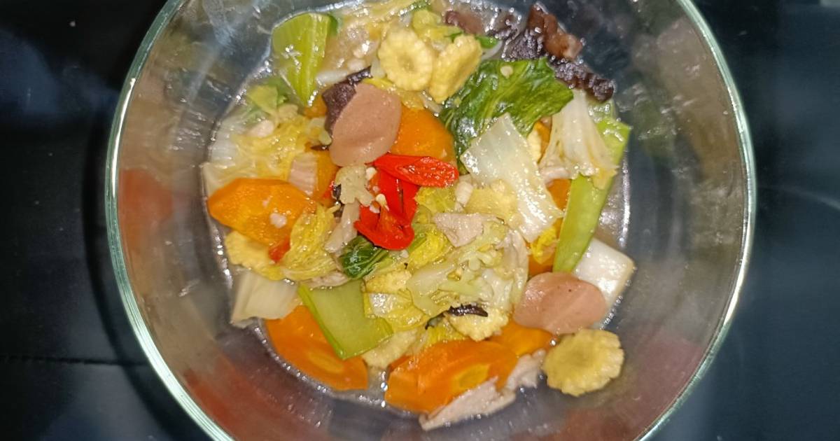 100 resep capcai sayur brokoli jamur tiram enak dan mudah - Cookpad