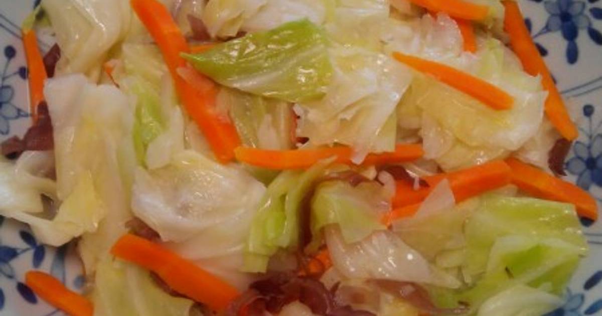 Resep Cau koli cai(tumis kubis /kol ala taiwan) oleh Yuyun Manis - Cookpad