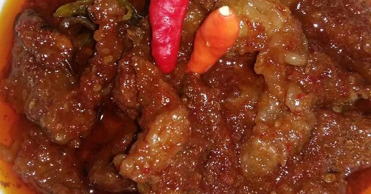 Resep Oseng mercon jogya (daging dan tetelan) oleh Silvia Octaviany ...