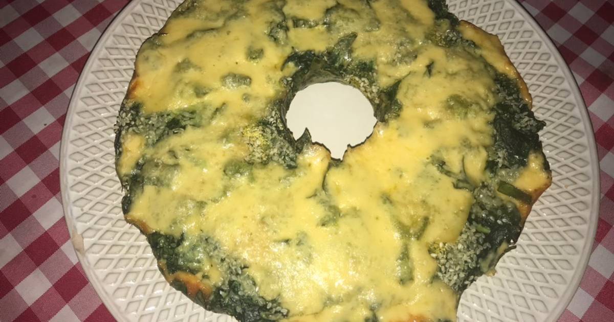 Budín de espinaca deliciosooo Receta de Laura Honegger Montero- Cookpad