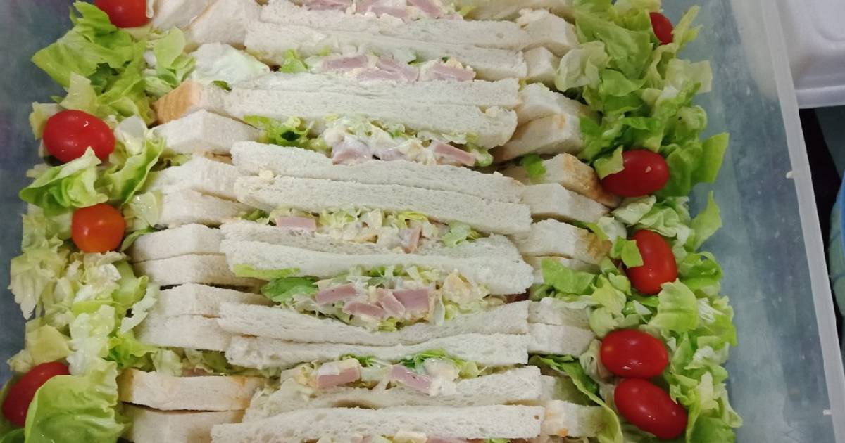 Resep Sandwich simple oleh mama afeeq - Cookpad