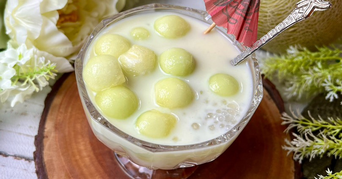 Resep Es Melon Sago/ Melon Sago Dessert oleh TriLim - Cookpad