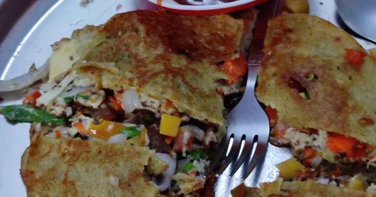 Veggies Moog,Urad Dal Omelette Dosa Recipe by Usha Ravishankar - Cookpad