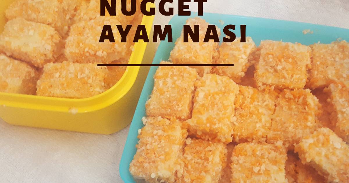 139 resep nugget nasi tapioka enak dan mudah - Cookpad