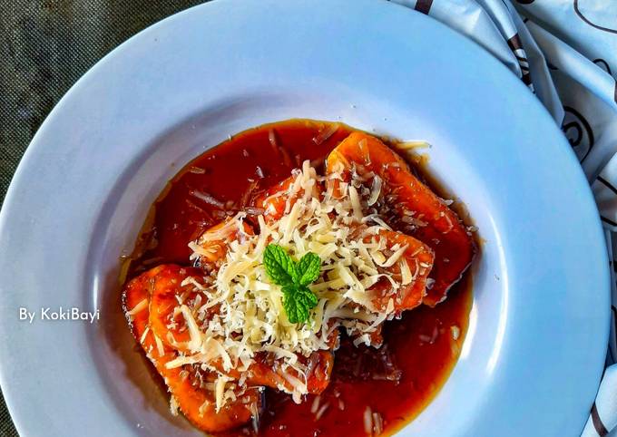 Resep Pisang Panggang Saus Gula Merah oleh Koki Bayi 🍭 - Cookpad