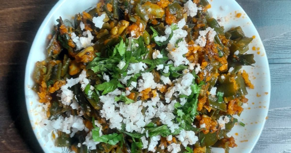 Ghevada Bhaji Recipe by Hema Wane - Cookpad