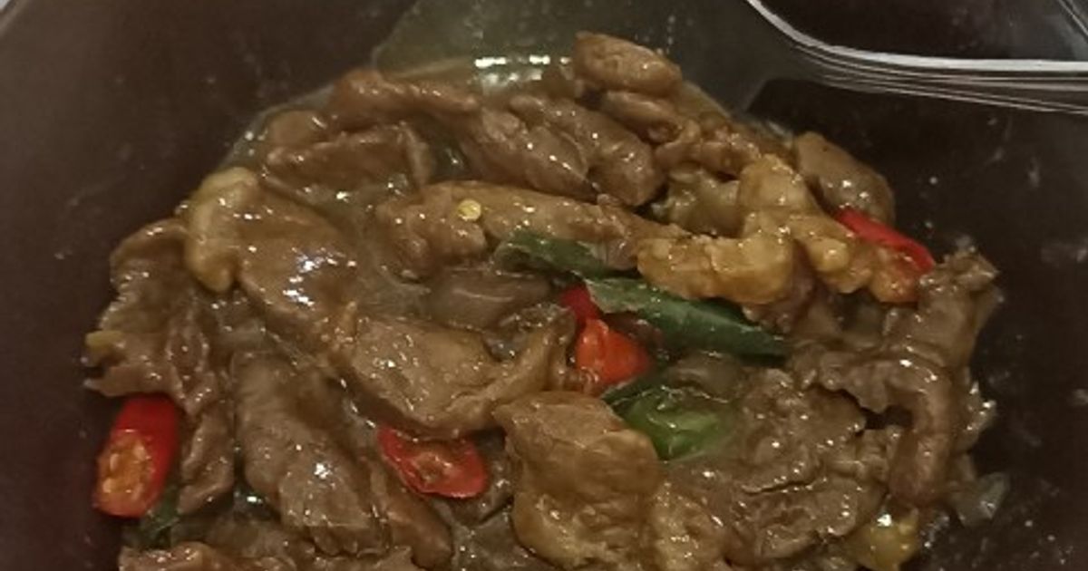 Resep Daging Teriyaki Cabe Ijo oleh Bella - Cookpad