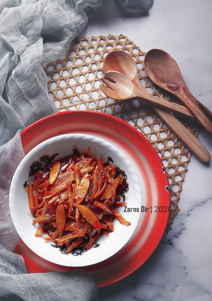 Resipi Sambal Ikan Bilis Jering oleh Zarns Dir - Cookpad