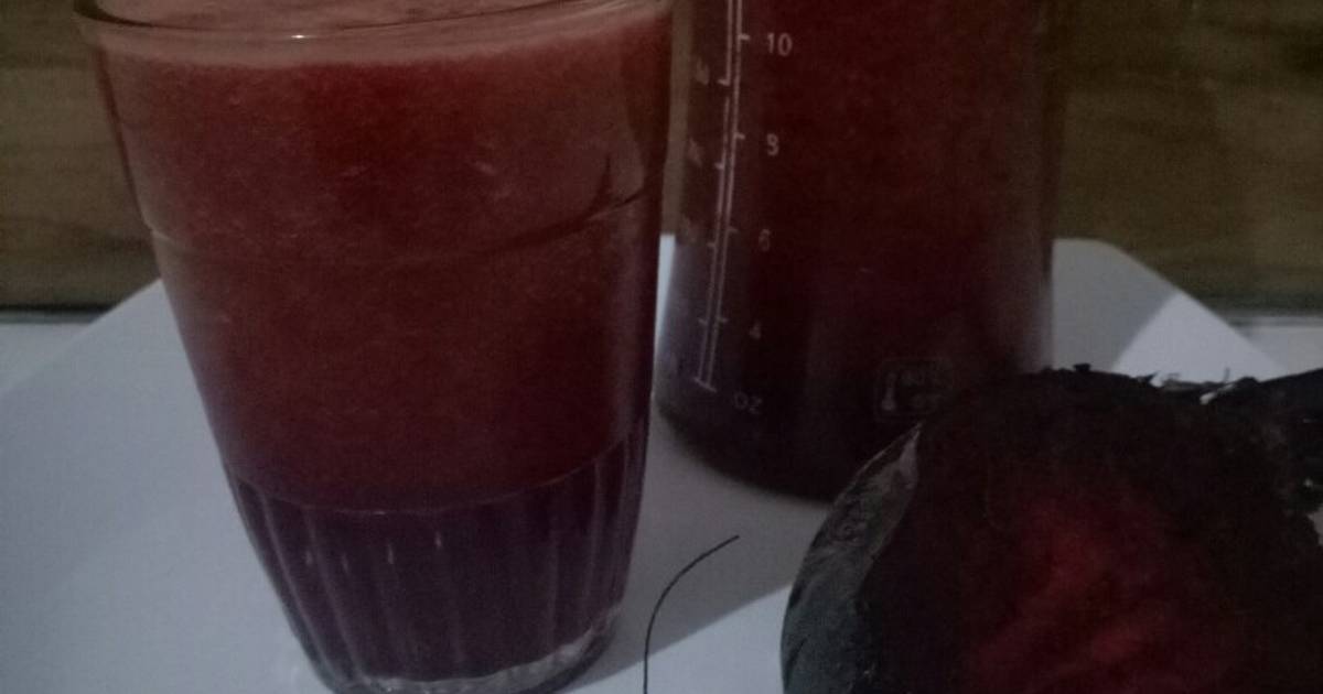 Resep Jus merah (🍅🍍🍋🍑) oleh Netty Suherlis - Cookpad