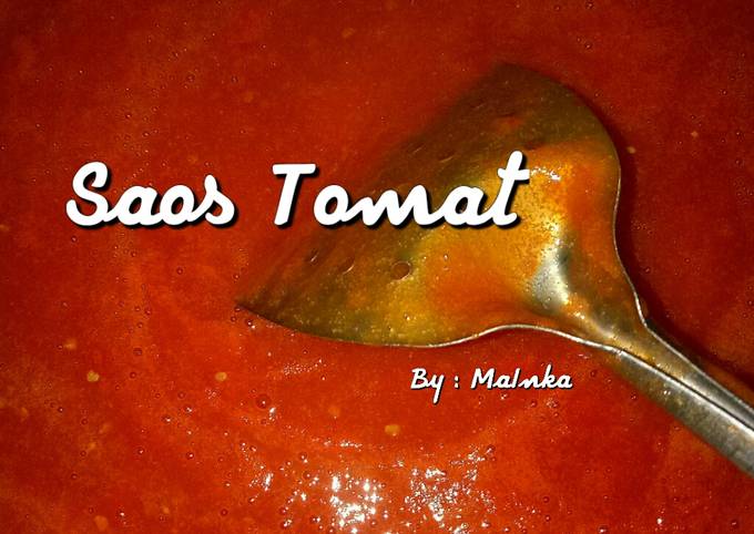 Resep Saos Tomat Homemade oleh MaInka - Cookpad