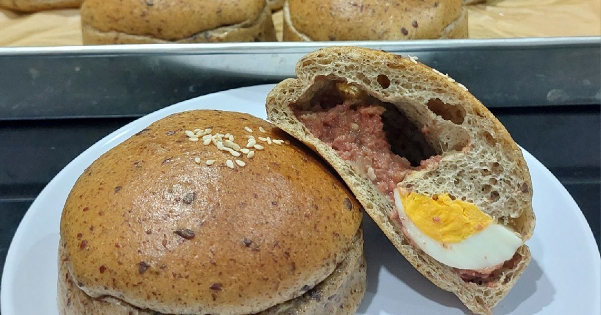 Resep Keto Corned Beef Buns |High Protein, Low Calorie, Sugar Free| # ...
