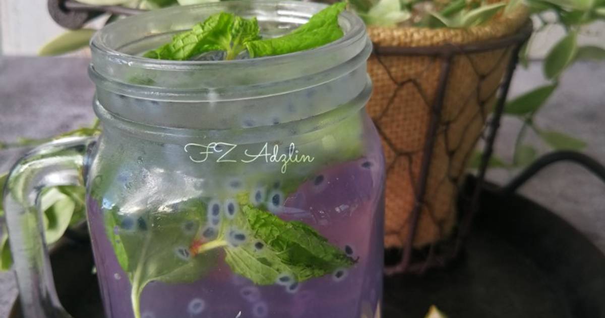 103 resepi air bunga telang yang sedap dan mudah oleh komuniti cookpad ...