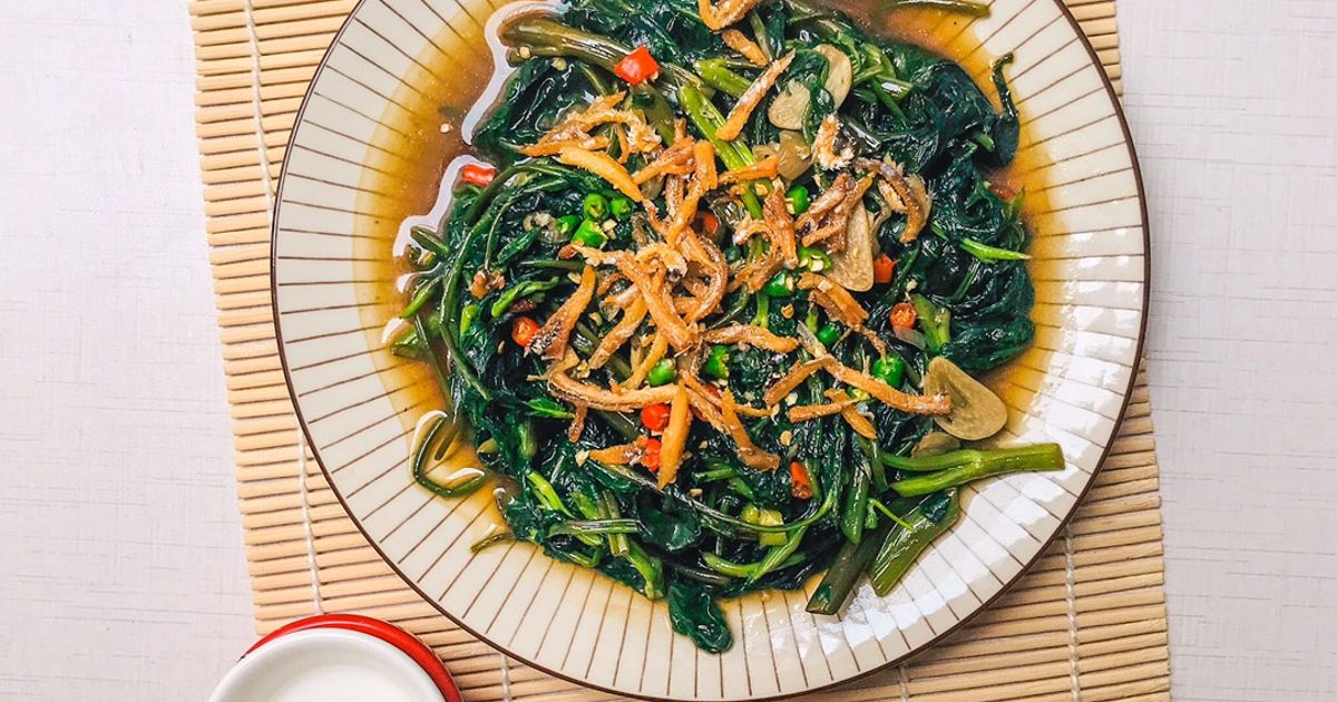 Resep oseng kangkung instan rumahan enak dan mudah - Cookpad