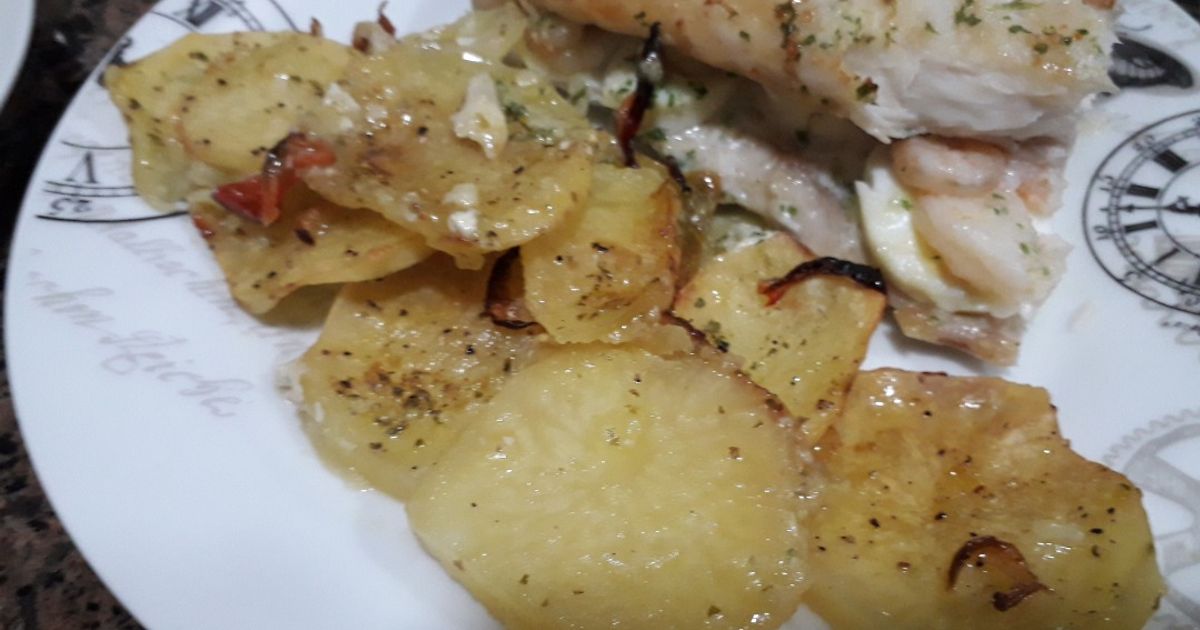Mero Relleno Al Horno Receta de Elisa- Cookpad