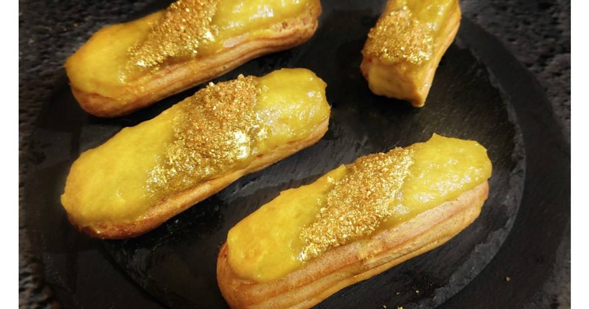 Resep Mango Eclair oleh Tyas yodha - Cookpad