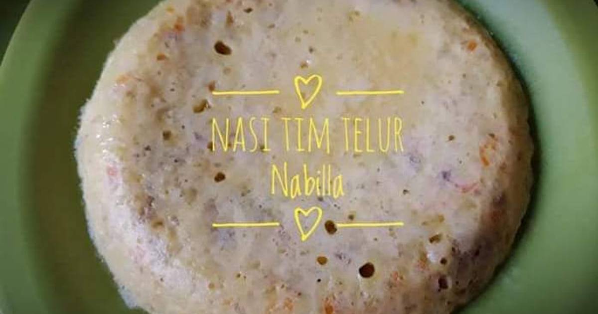 25 resep nasi tim telur daging cincang enak dan mudah - Cookpad