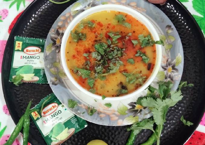 Amti dal (Maharashtrian Amti dal) Recipe by Jyoti Prakash Assudani ...