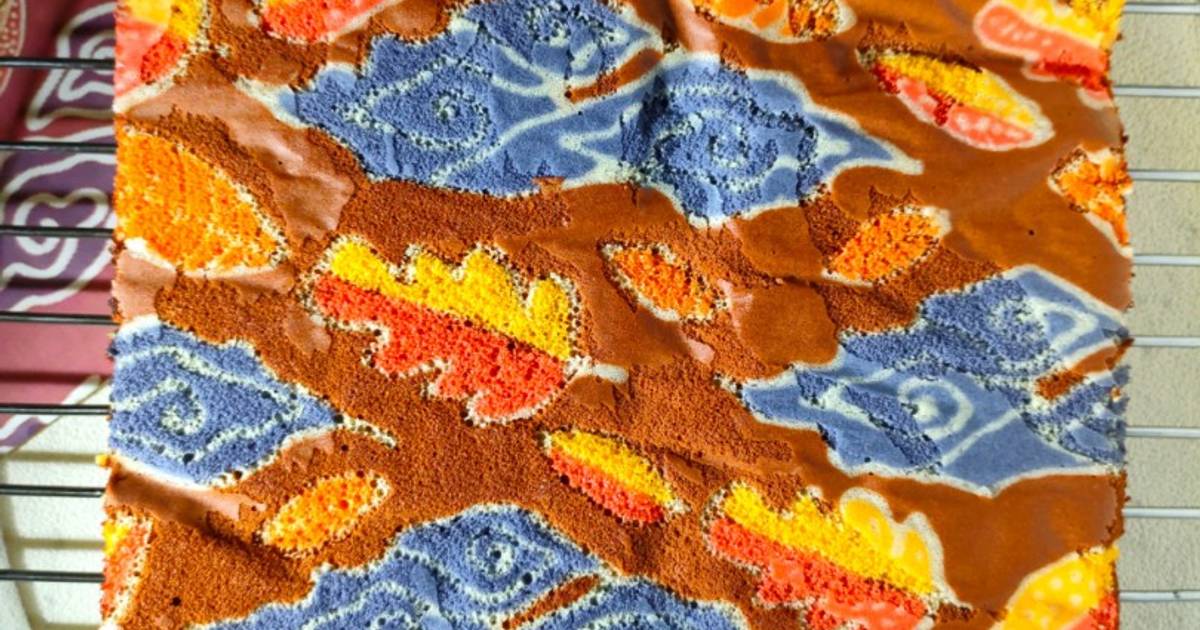 Resep Bolu Batik Oven oleh Noni Sukmawati - Cookpad