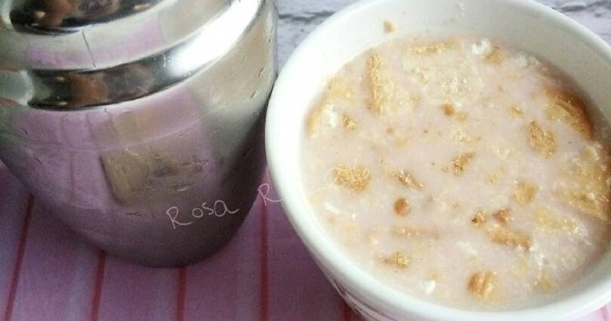 Resep Strawberry Soya Latte (Milkshake) - no blender oleh Rosa Redia ...