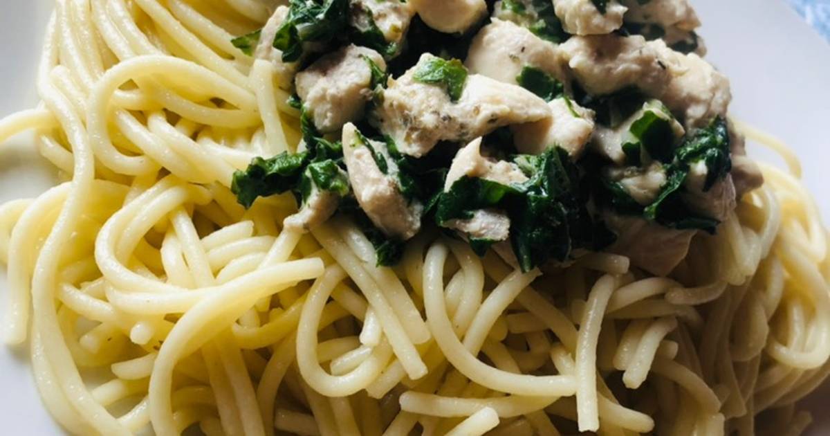 Pollo con crema Receta de Camiila Isabella - Cookpad