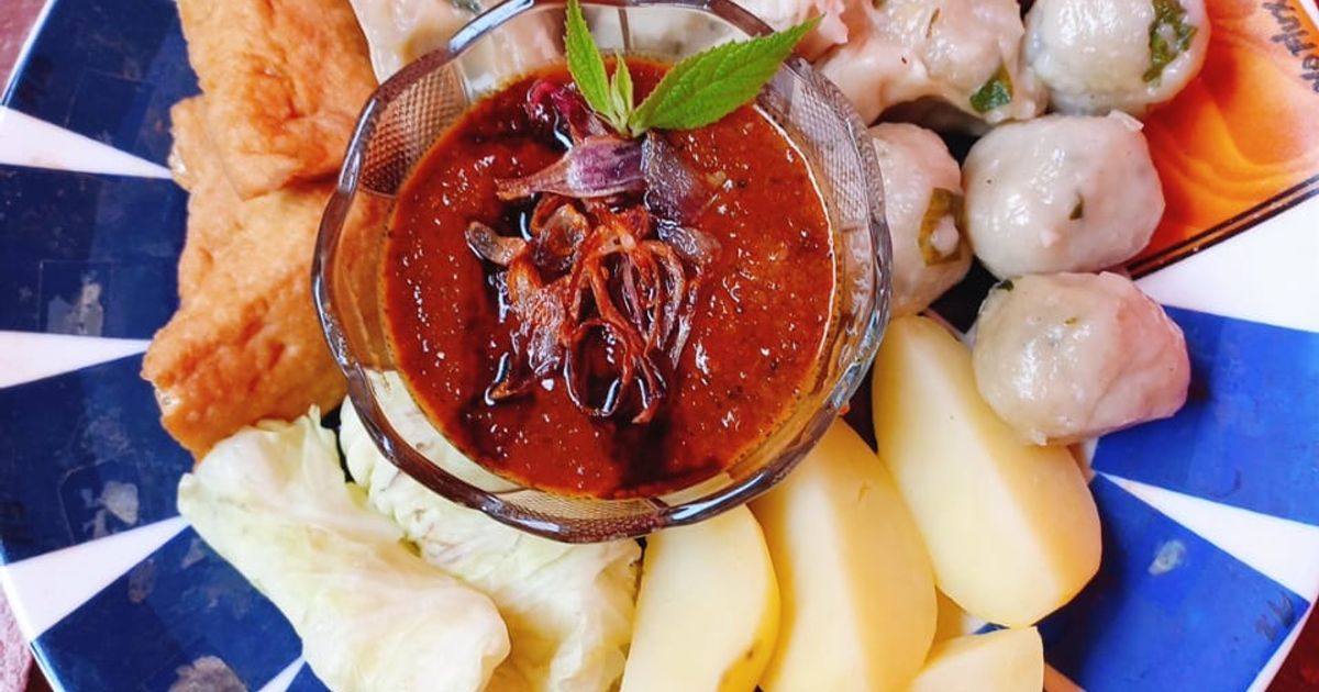 Resep siomay kubis aci dos rumahan enak dan mudah - Cookpad