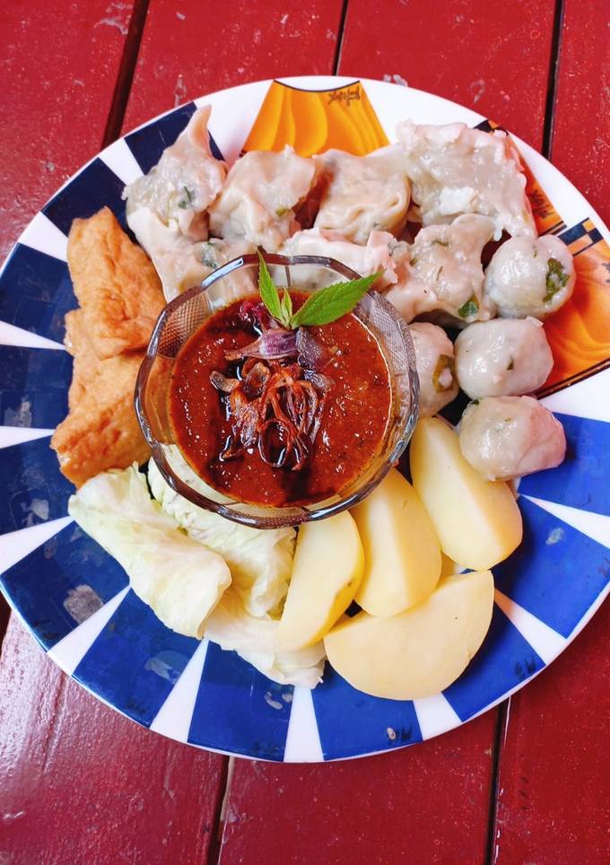 Resep Somay Dos (tanpa ikan/ayam) oleh Maylan Hajrona Cova - Cookpad