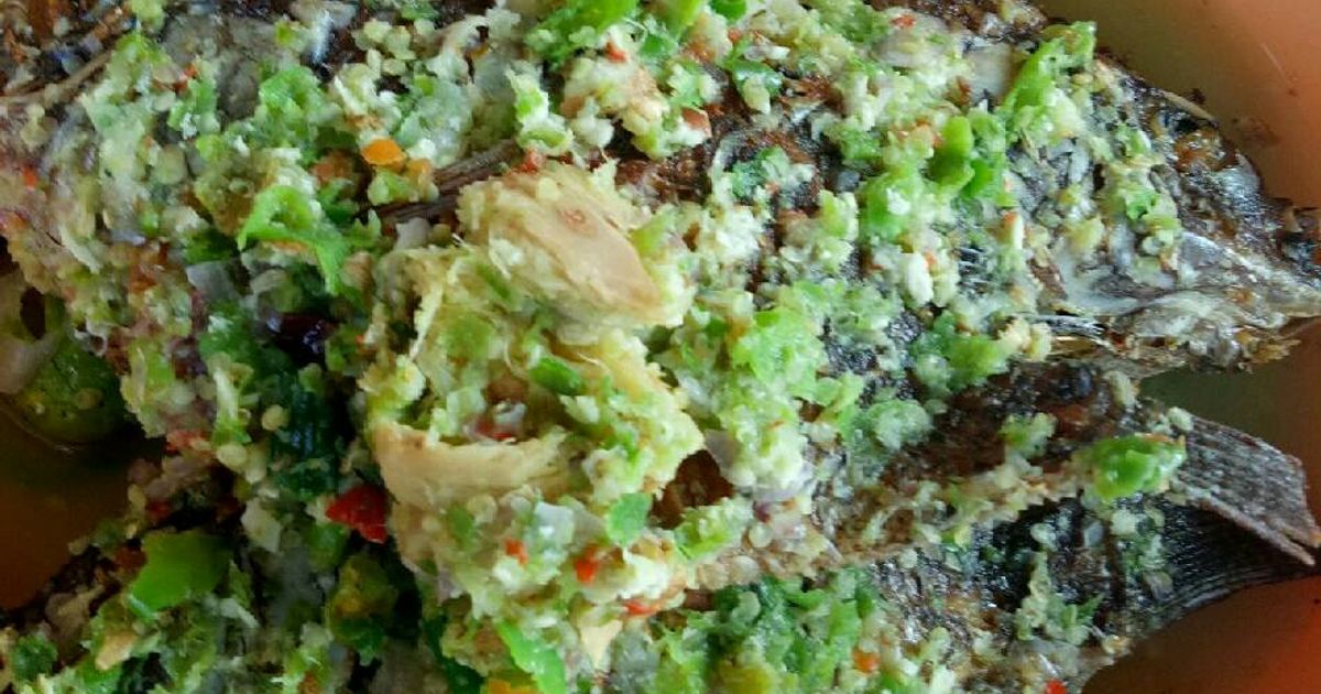 Resep Cobek Ikan Nila oleh Echie Via - Cookpad