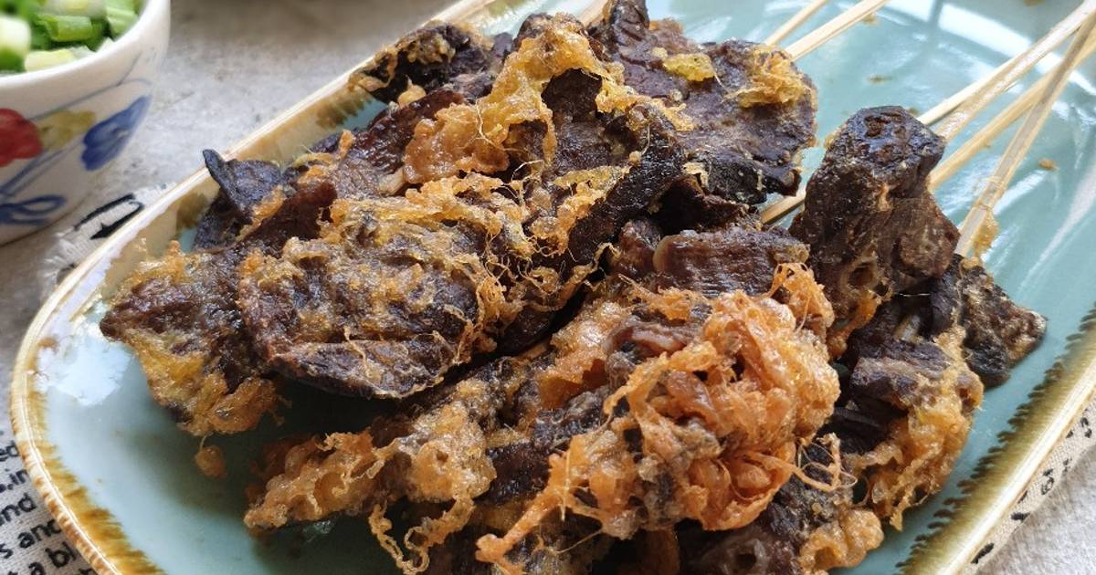 Resep Sate Paru Goreng oleh Trixie Gayatri - Cookpad