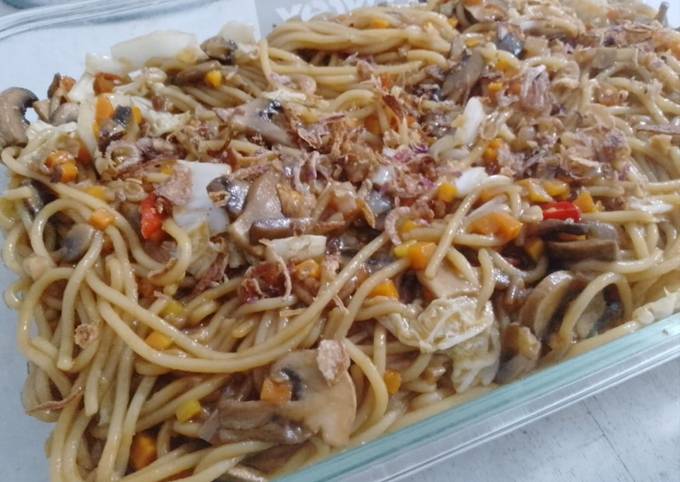 Resep Spaghetti Goreng Pedas oleh KRAy Diah P. Isyana Jayantidiningrum ...