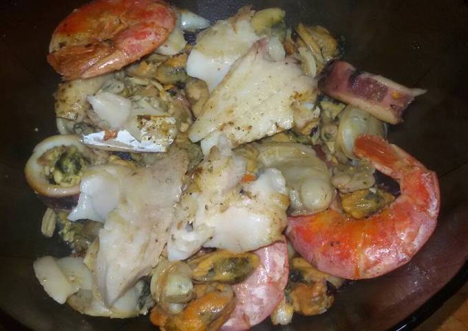 Mariscada Receta de mpartese- Cookpad