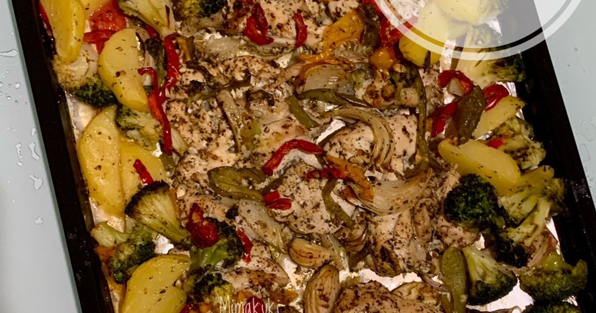Resep Roasted Chicken Vegetables oleh Nia - Mimakuki - Cookpad