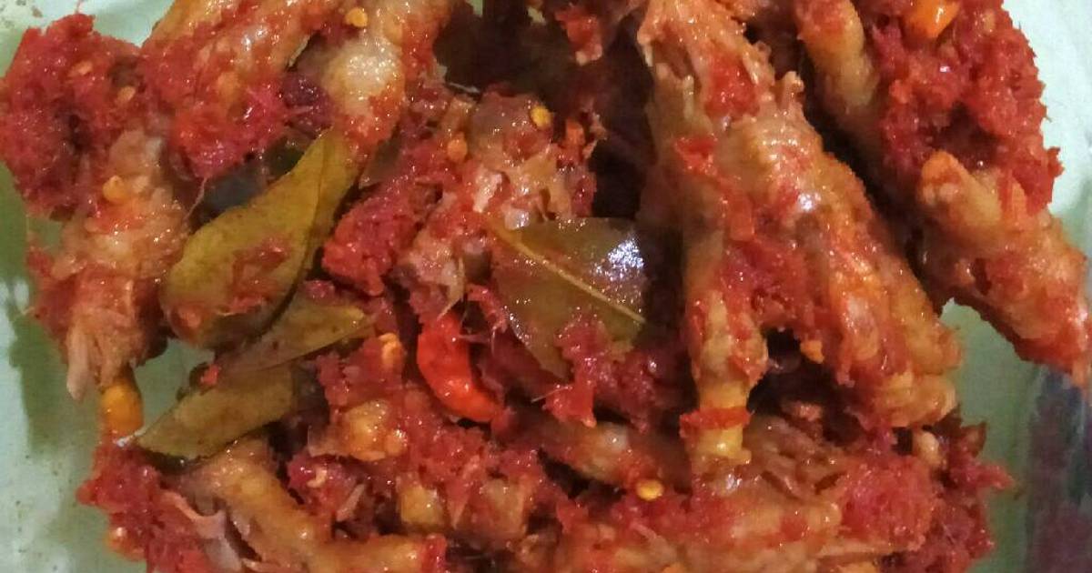 Resep Ceker Mercon oleh Lia - Cookpad