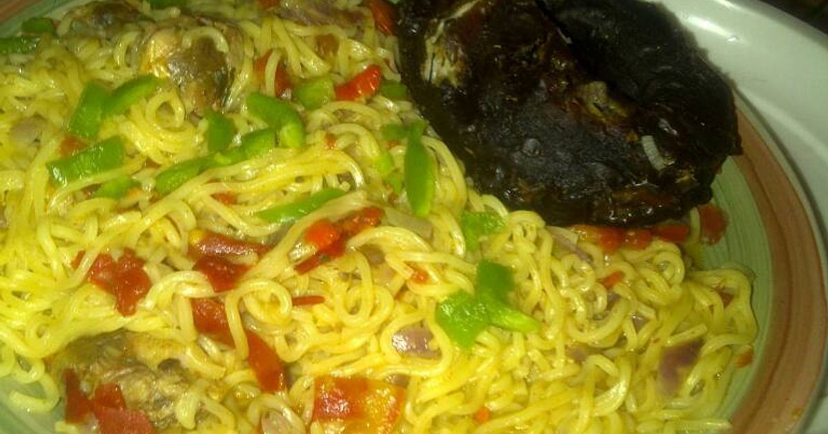 Local Noodles With Dry Fish Recipe by Brenda Njemanze - Cookpad