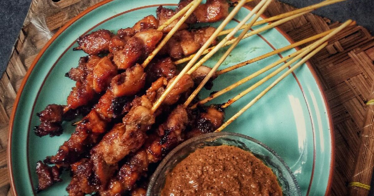 Resep Sate Ayam Saus Kacang oleh Erika Damayanti "Cemilan Kakak Mika ...