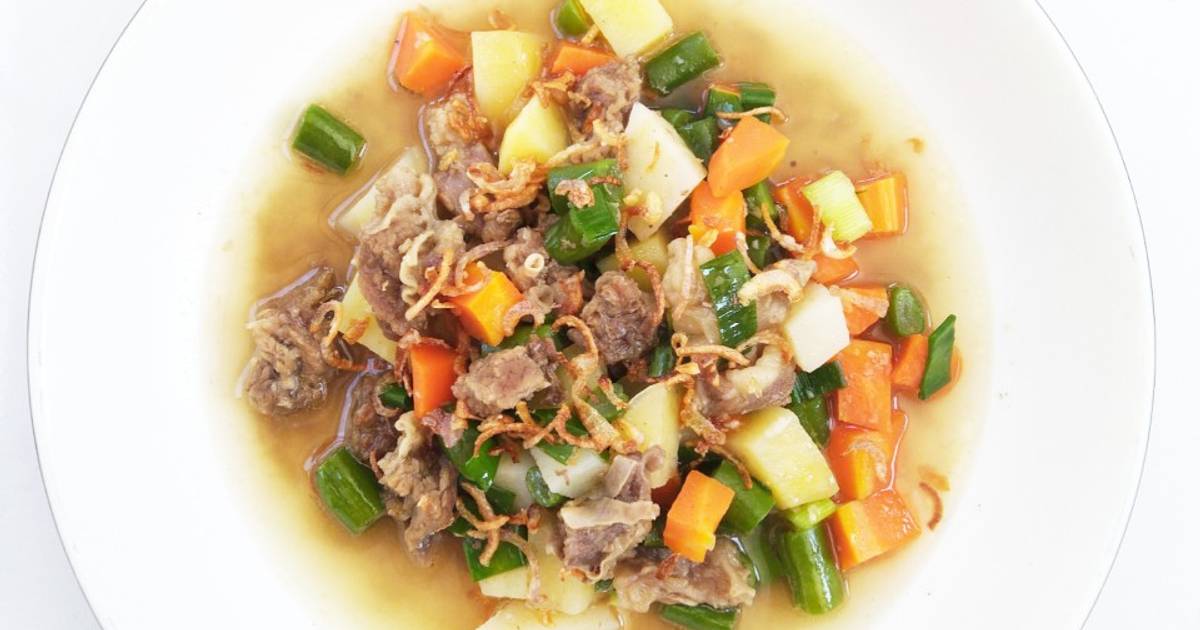 Resep Sop Daging oleh dinar indah palupi - Cookpad