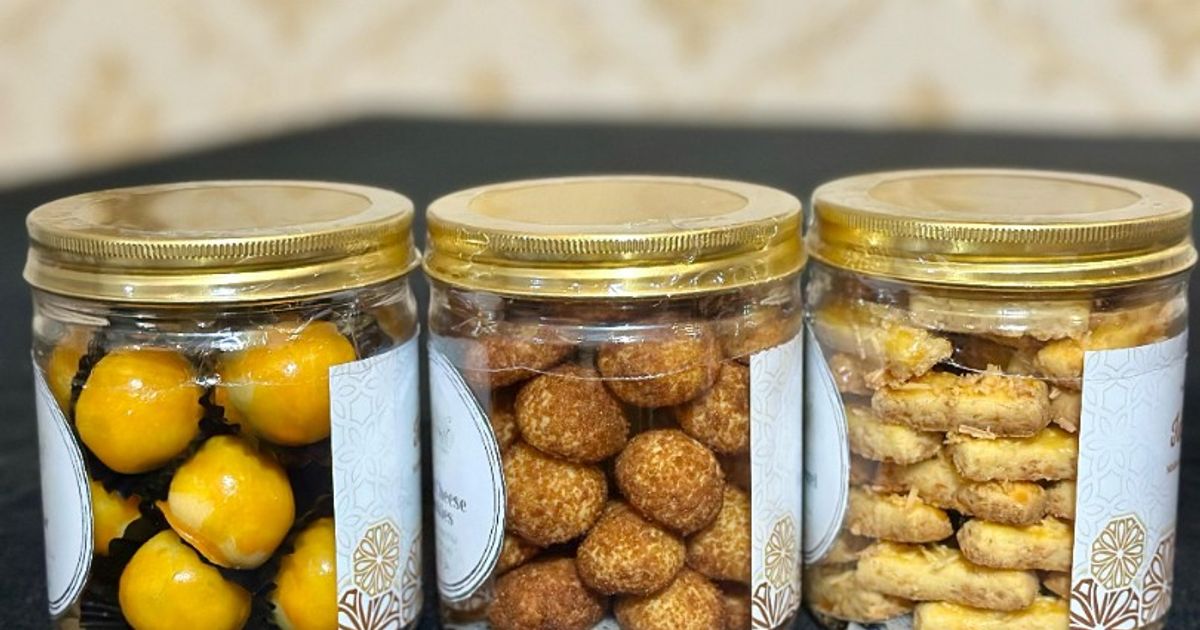 Resep Tiga Cookies 1 Adonan (Nastar, Kaastengel, Palm Cheese Cookies ...