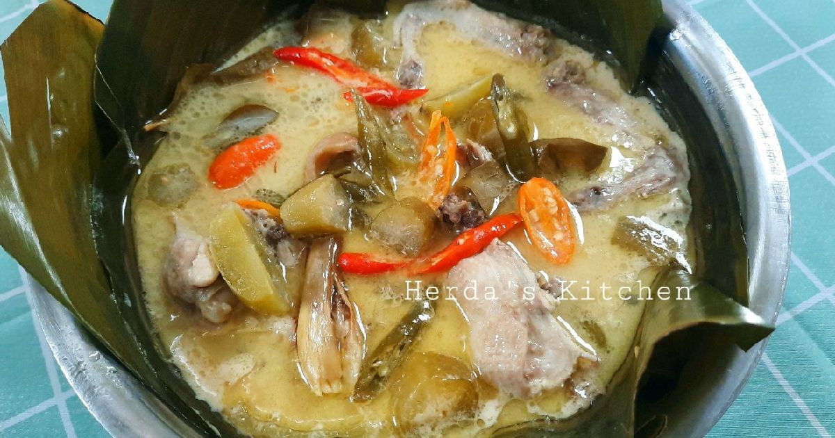 Resep garang asem daging ayam rumahan enak dan mudah - Cookpad