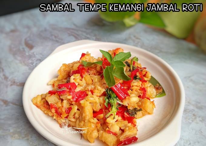 Resep Sambal Tempe Kemangi Jambal Roti oleh Lia Ariani - Cookpad
