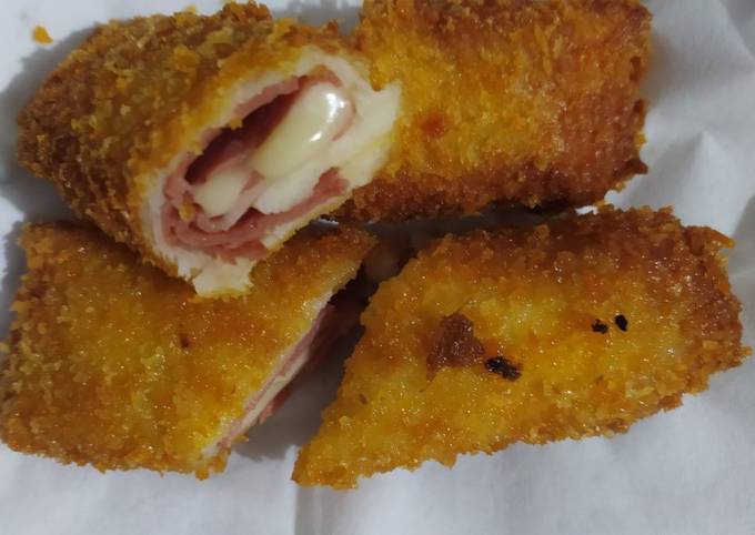 Resep Risol Roti Tawar Mozarela Beef oleh Lisa hardjito - Cookpad