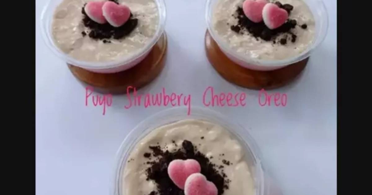5 resep silky puding puyo topping oreo enak dan mudah - Cookpad
