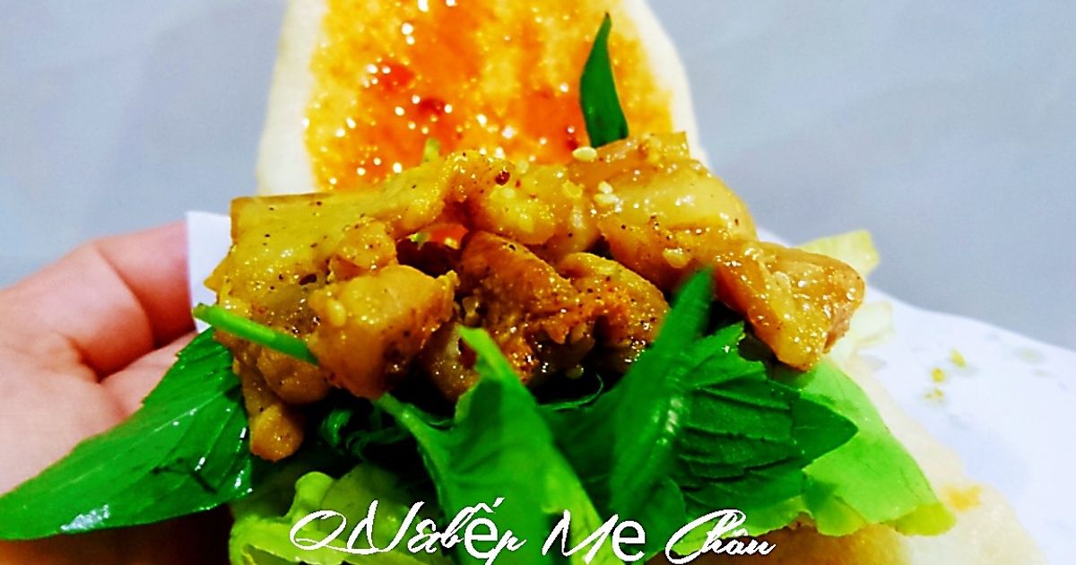 Cách Làm Món Bánh Bao Hấp Kẹp Thịt Heo áp Chảo của QUÂN NGUYỄN - Cookpad