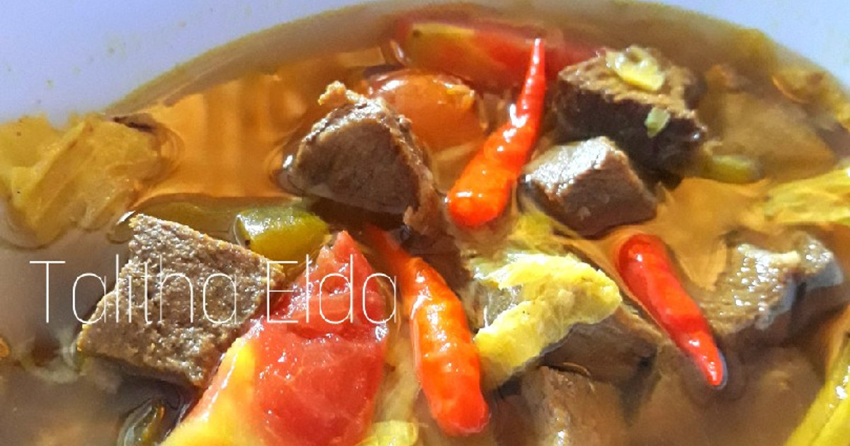 Resep Pindang Palembang Daging Sapi oleh Talitha Elda - Cookpad