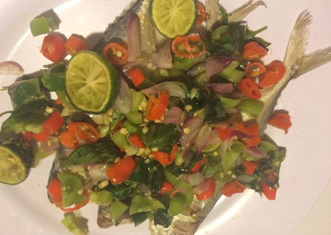 Resep Ikan Kembung Sambal Dabu Dabu Lilang Oleh Kartika Dewi S Cookpad