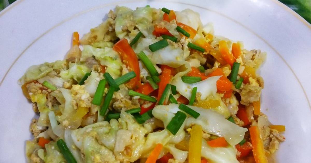 Resep 797. Orek Telur Sayuran oleh Riris 😘 - Cookpad