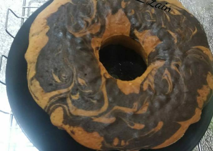Resep Marble Cake oleh Qurrotul Ain - Cookpad